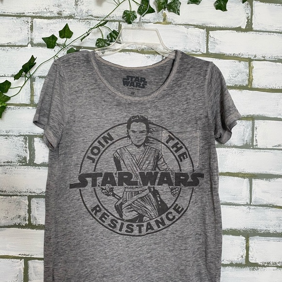 Disney | Tops | Star Wars Shirt Rey | Poshmark